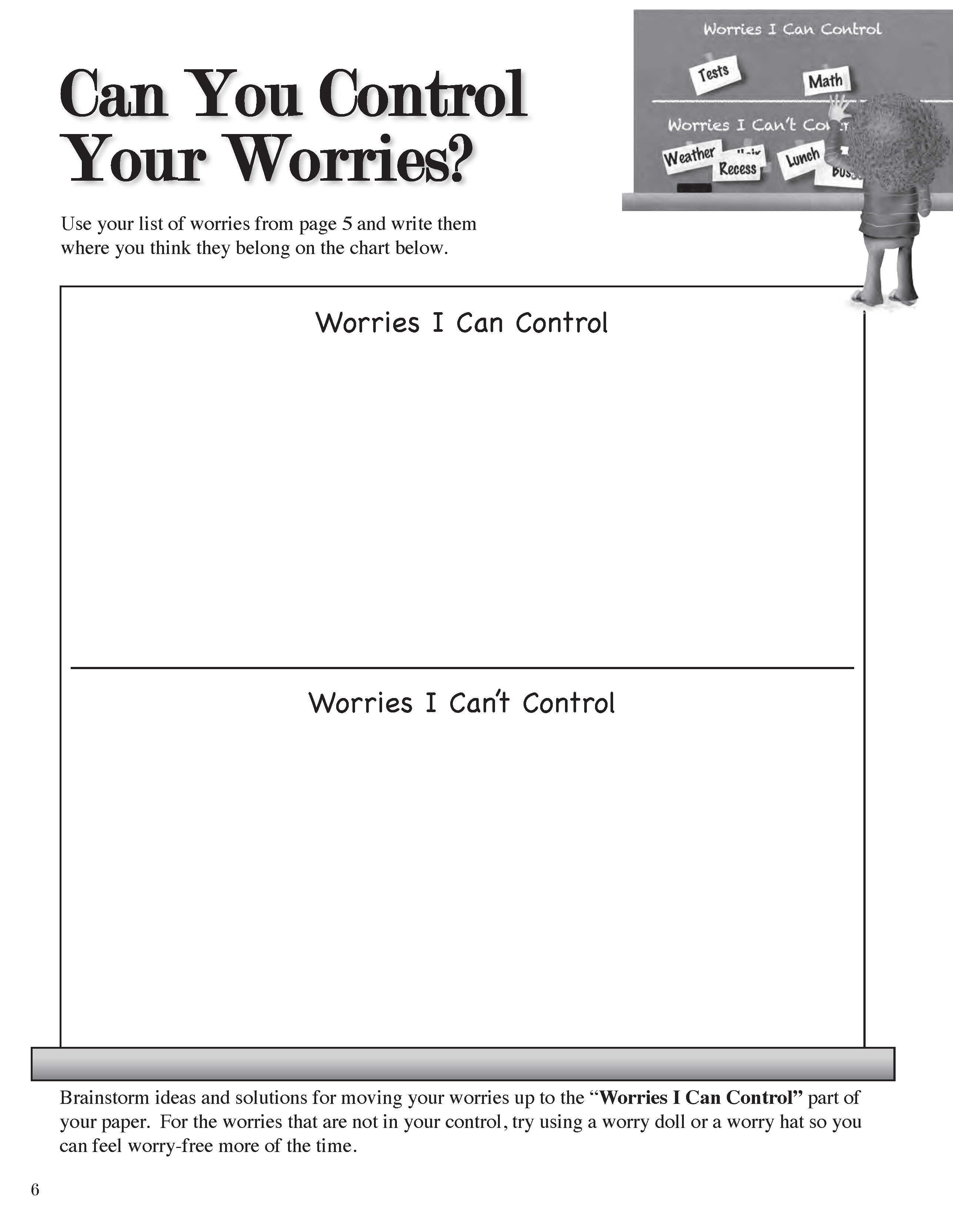 Wilma Jean the Worry Machine Activity and Idea Book: Activites to Help ...