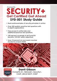 CompTIA Security+ Get Certified Get Ahead: SY0-501 Study Guide by ...