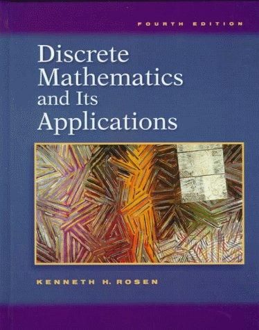 Discrete Mathematics and Its Applications by Kenneth H. Rosen | Hardcover | 1998-12 | McGraw ...