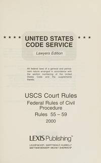 united states code service lawyers edition - Biblio.com