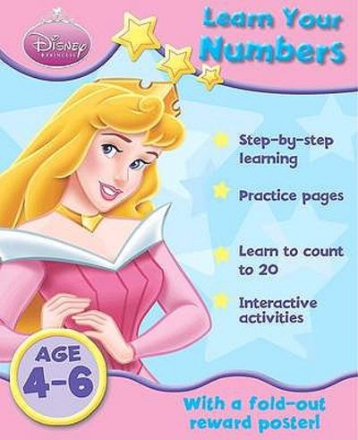 BIBLIO | Disney Home Learning: Princess - Learn Your Numbers by ...