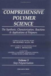 Comprehensive Polymer Science: The Synthesis, Characterization ...