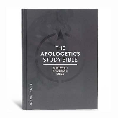 CSB Apologetics Study Bible, Gray Hardcover, Black Letter, Black Letter ...
