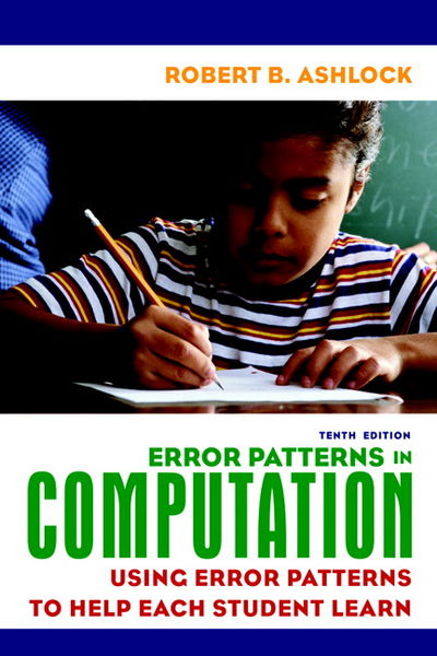 Error Patterns In Computation Using Error Patterns To Help Each 7065