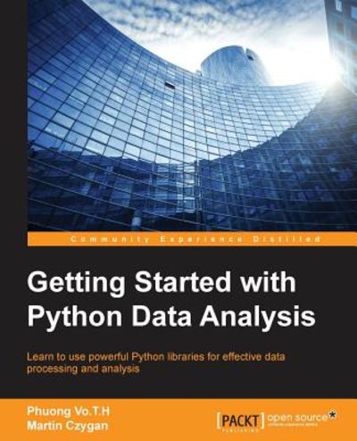 Getting Started with Python Data Analysis by Phuong Vo.T.H | Paperback ...