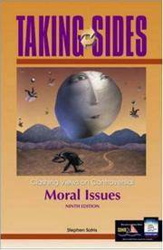 Taking Sides: Clashing Views on Controversial Moral Issues, 9th Ed by ...