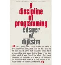 A Discipline of Programming by Edsger W. Dijkstra (1976-03-03) by Edsger W. Dijkstra | Hardcover ...