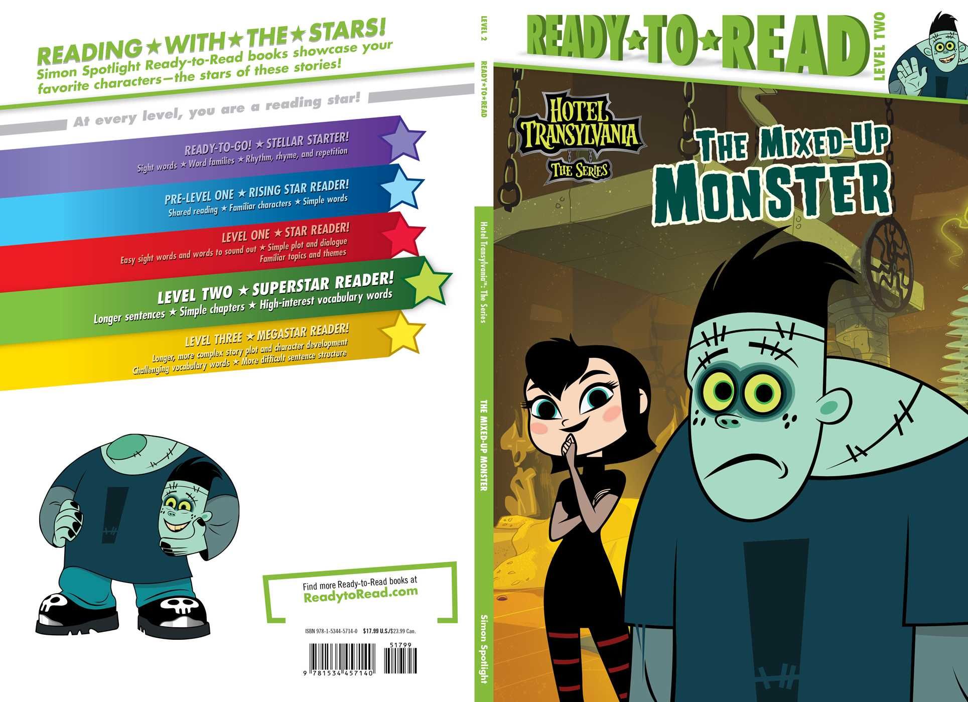 The Mixed-Up Monster: Ready-to-Read Level 2 (Hotel Transylvania: The ...