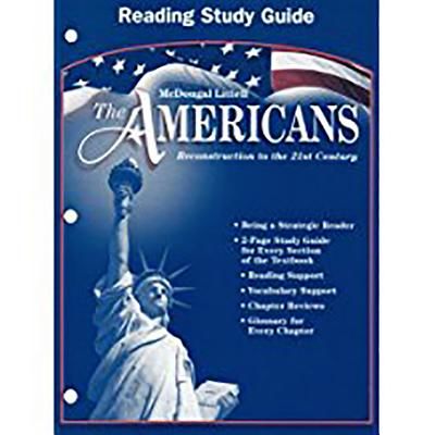 The Americans: Reconstruction to the 21st Century (Reading Study Guide ...