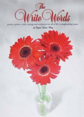 The Write Words : Poetry, Quotes, Crafty Sayings and Scriptures for all ...