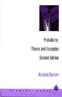Probability: Theory and Examples (Second Edition) by Richard Durrett ...