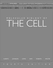 Molecular Biology of the Cell, Fourth Edition by Peter Walter - Hardcover - 2002-03-01 - from ...