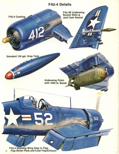 Tamiya 1/48 F4U-1D Corsair (61061) Color Guide Paint, 43% OFF
