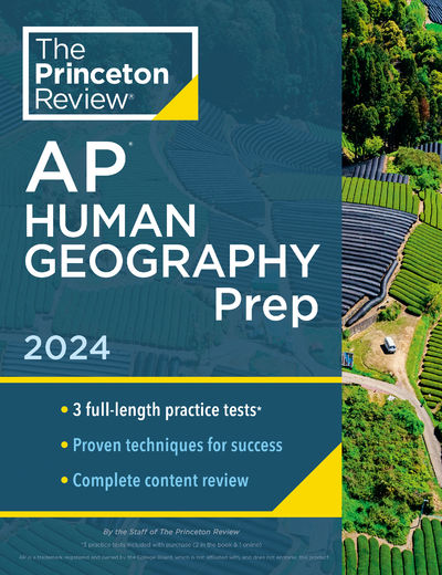 Princeton Review AP Human Geography Prep, 15th Edition: 3 Practice ...
