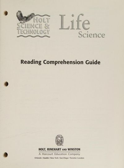Holt Science & Technology: Teacher's Edition Life Science 2007 by HOLT ...