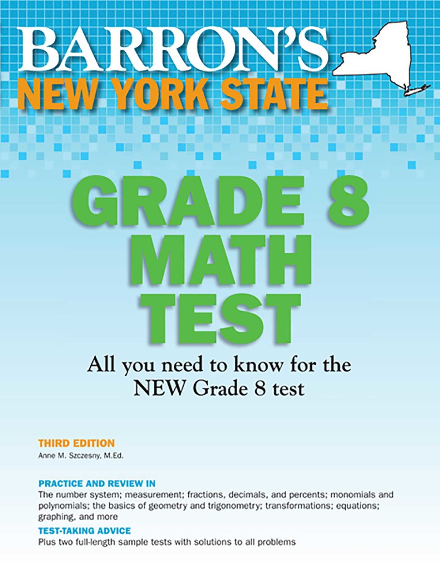 BIBLIO | New York State Grade 8 Math Test (Barron's Test Prep NY) by ...