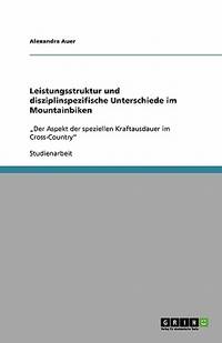 Leistungsstruktur und disziplinspezifische Unterschiede im ...