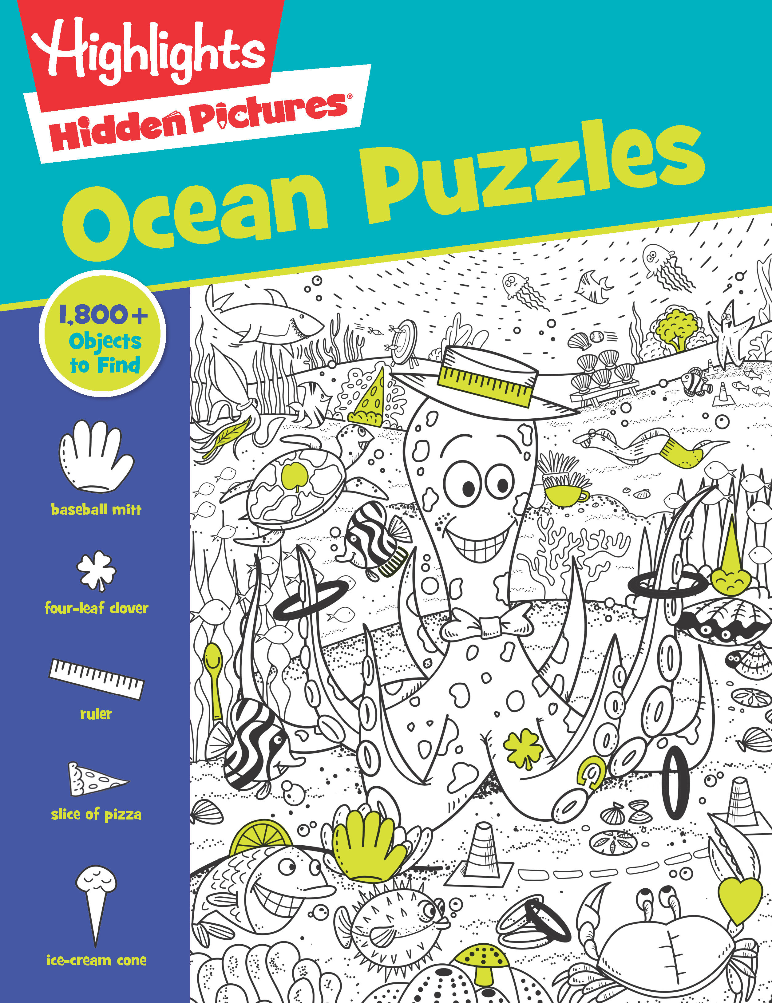 Ocean Puzzles: Over 100 Search and Find Puzzles with Sea Creatures ...