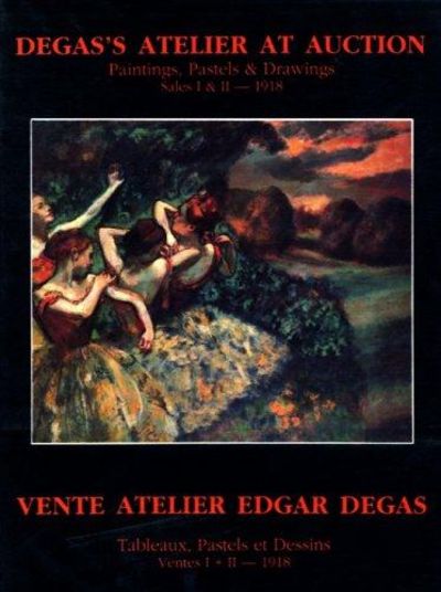Degas's Atelier at Auction: Vente Atelier Edgar Degas. Paintings ...