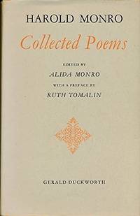 Collected Poems by Monro, Harold | Hardcover | 1970 | Gerald Duckworth ...