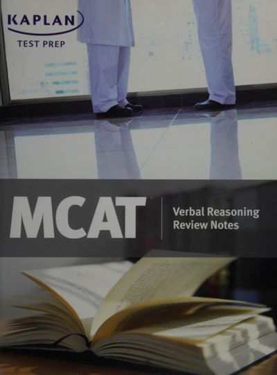 KTPA MCAT Verbal Reasoning Review Notes by Kaplan | Paperback | 2010-05 ...
