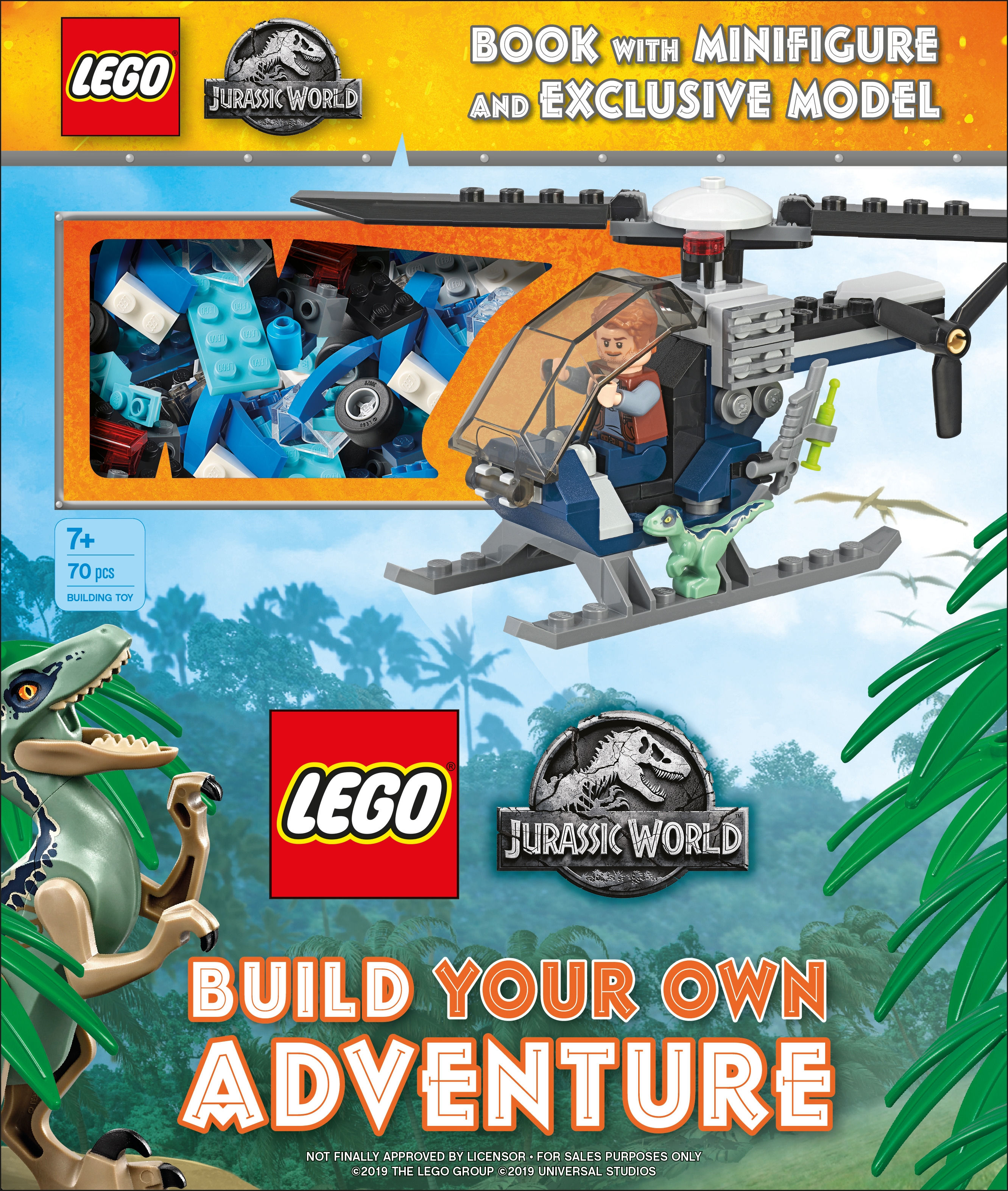 LEGO Jurassic World Build Your Own Adventure: with minifigure and ...