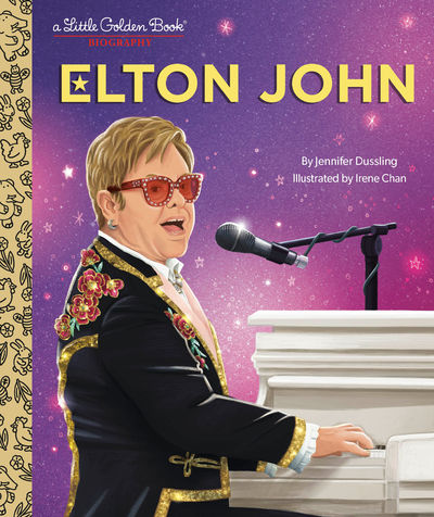 Elton John: A Little Golden Book Biography by Jennifer Dussling; Irene ...