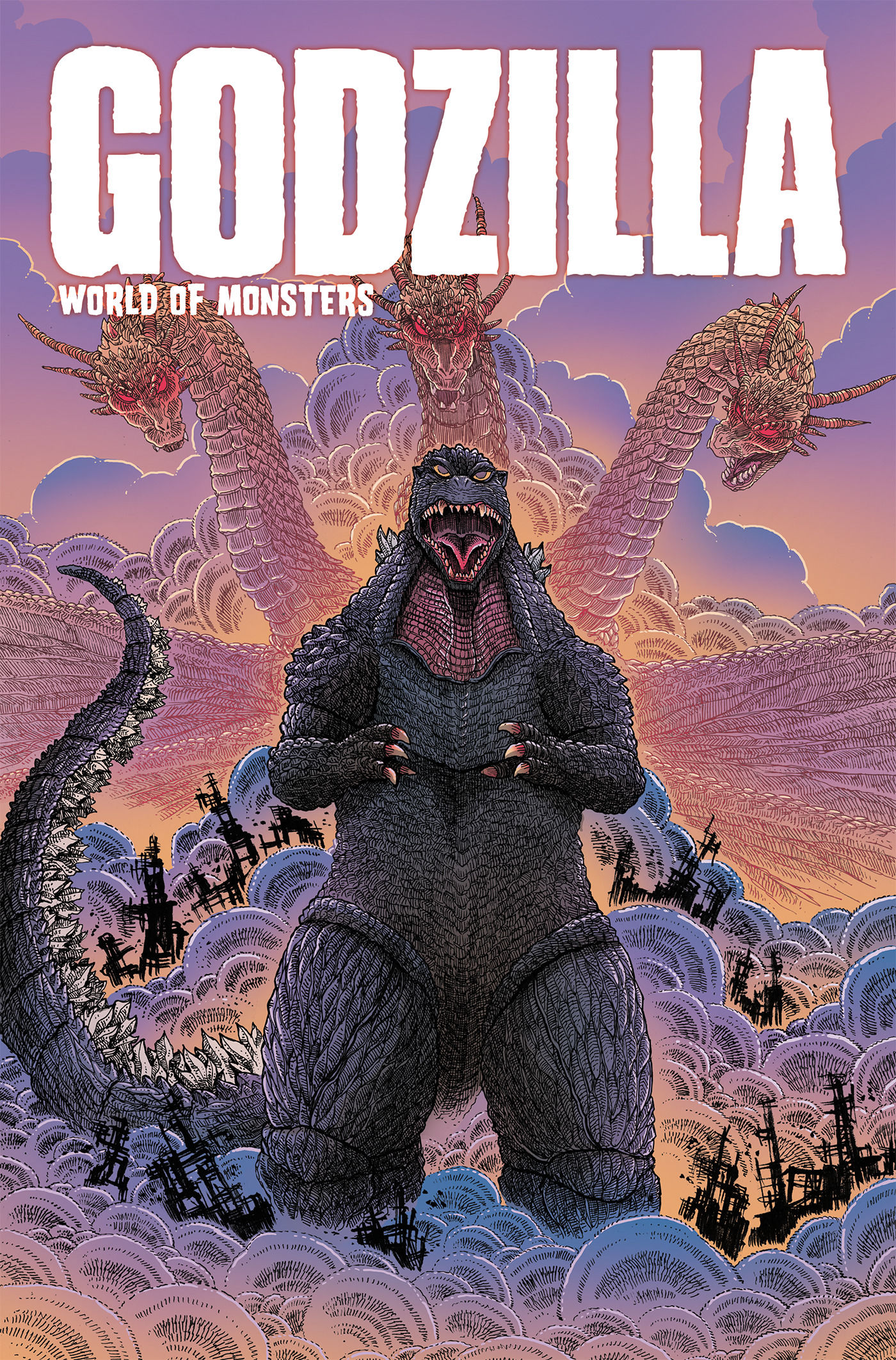 Godzilla: World of Monsters by Layman, John,Bunn, Cullen,Fialkov ...