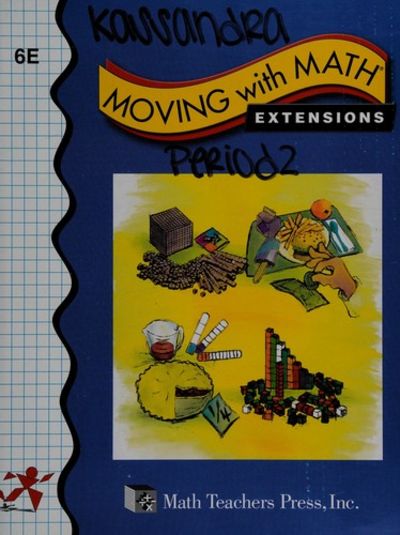 Moving With Math, Extensions 7E by n/a | unknown | 2003-01 | Math ...