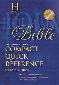Large Print Compact Reference Bible Kjv (75 items) - Biblio