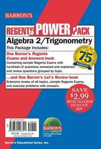 BIBLIO | Barron's Regents Exams and Answers: Algebra 2/Trigonometry ...