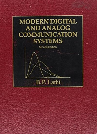 Modern Digital and Analog Communication Systems (The ^AOxford Series in ...