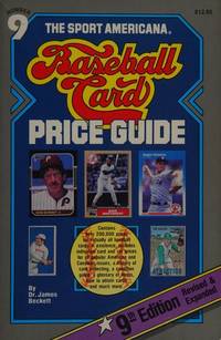 Sport American Baseball Card Price Guide #9 By Jim Beckett | Paperback 