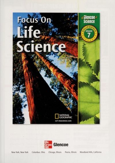 Life Science Textbook 7th Grade Mcgraw Hill