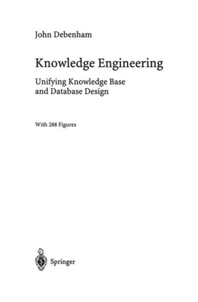 BIBLIO | Knowledge Engineering: Unifying Knowledge Base and Database ...