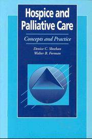 BIBLIO | Hospice and Palliative Care: Concepts and Practice by Sheehan ...