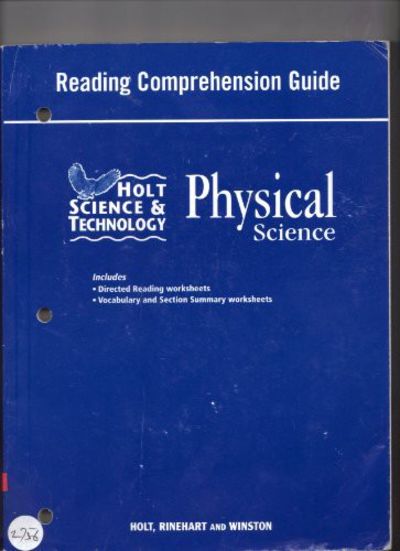 Physical Science Textbook Holt