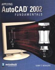 Applying Autocad 2002: Fundamentals by Wohlers - Paperback - 2003 ...