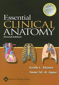 AND Dynamic Human Anatomy (Essential Clinical Anatomy) by Agur B.Sc ...