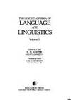The Encyclopedia of Language and Linguistics (Volume 8) by Asher, R, Et ...