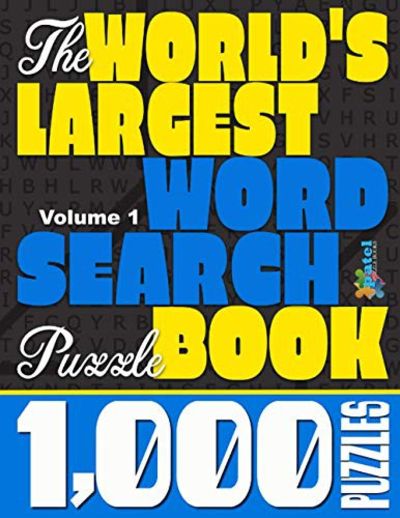 World's Largest Word Search Puzzle Book: 1000 Puzzles (Vol. 1) by Books ...