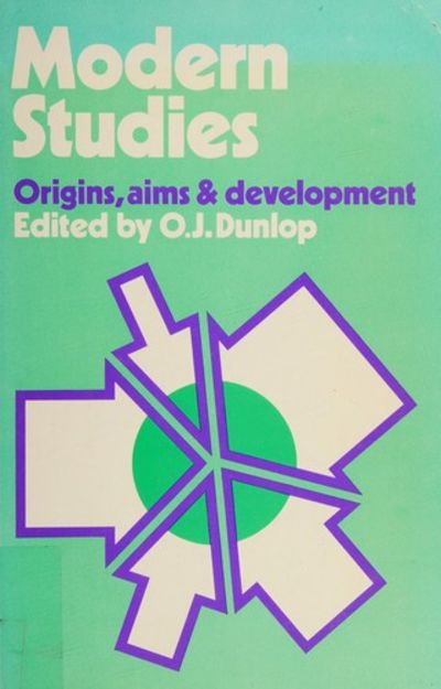 Modern Studies by J. Dunlop | Hardcover | 1977 | Macmillan ...