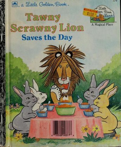 Tawny Scrawny Lion Saves/Day l (Little Golden Book) by Golden Books ...