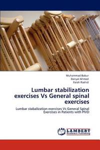 BIBLIO | Lumbar stabilization exercises Vs General spinal exercises ...
