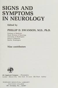 Signs and symptoms in neurology by Phillip D. Swanson - Hardcover ...