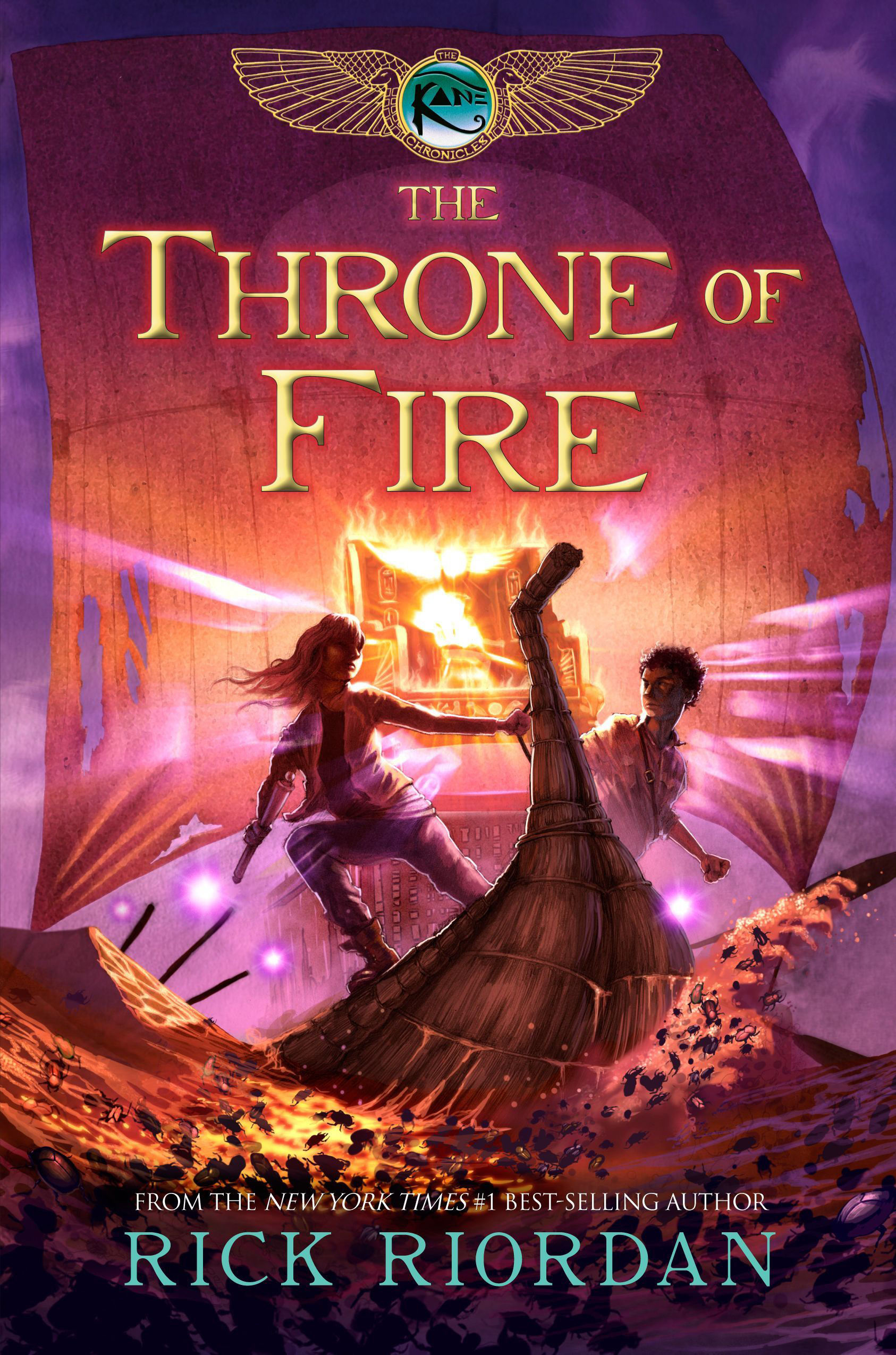 The Throne of Fire (The Kane Chronicles, Book 2) by Riordan, Rick ...