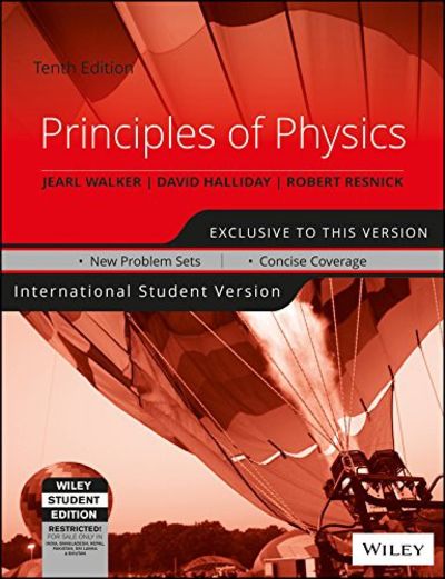 Principles of Physics, 10th Ed by Halliday, David & Resnick, Robert & Walker. Jearl | Paperback ...