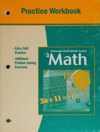 mcdougal littell middle school math course by mcdougal littel - Biblio.com