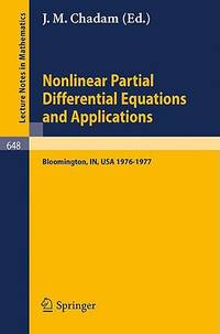 Nonlinear Partial Differential Equations and Applications: Proceedings ...