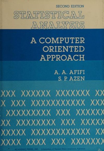 BIBLIO | Statistical Analysis: A Computer Oriented Approach by ...